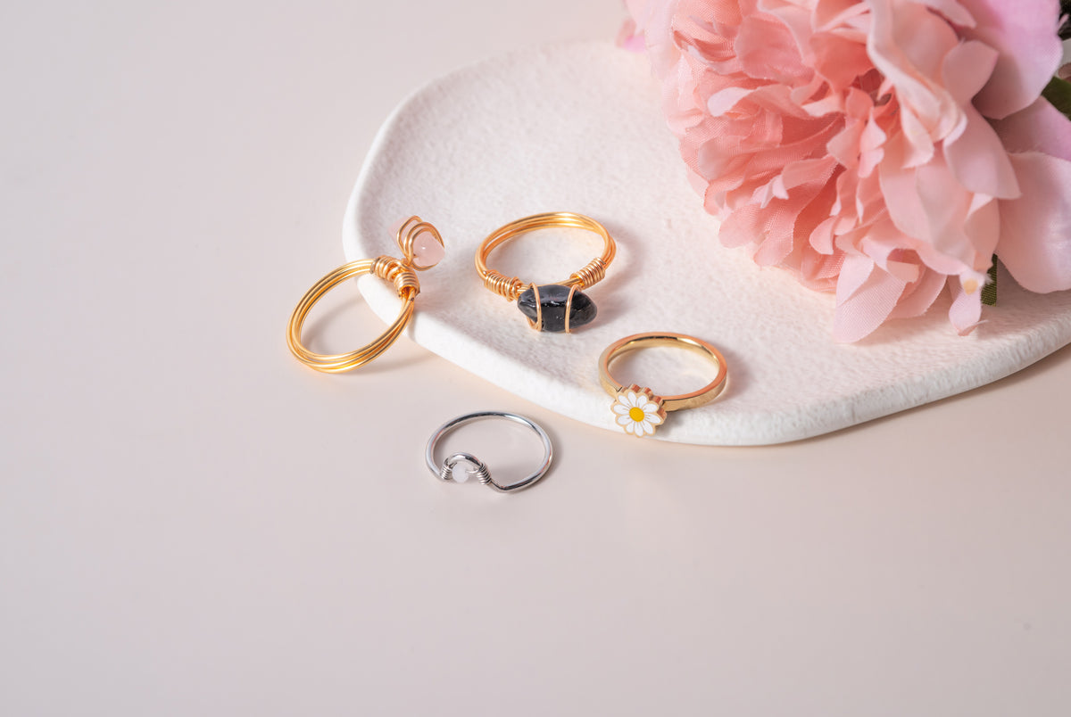 GEMSTONE Fidget Ring Bundle – Impulse Modern