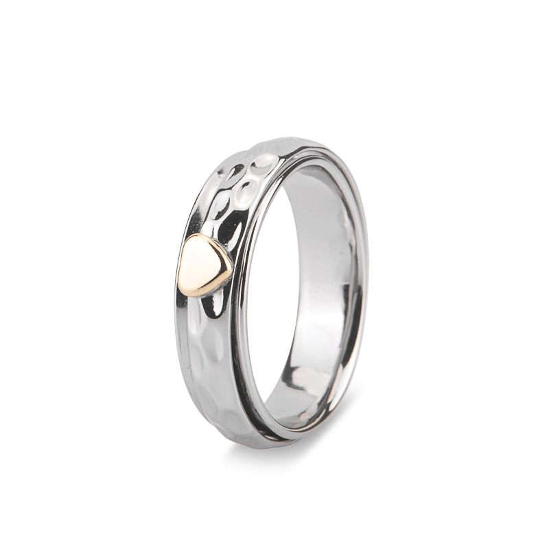 Love Meditation Spinner Ring – Impulse Modern